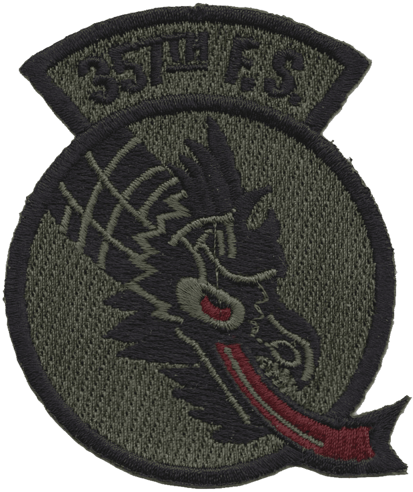 357th Fighter Squadron 357 FS United States Air Force USAF Subdued ...