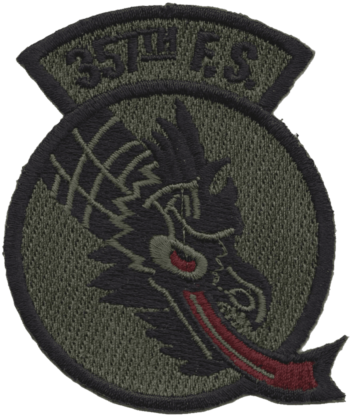 357th Fighter Squadron 357 FS United States Air Force USAF Subdued ...