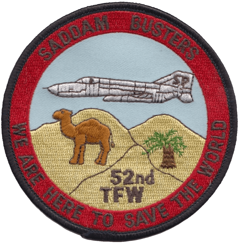 52d Tactical Fighter Wing TFW Saddam Busters United States Air Force ...