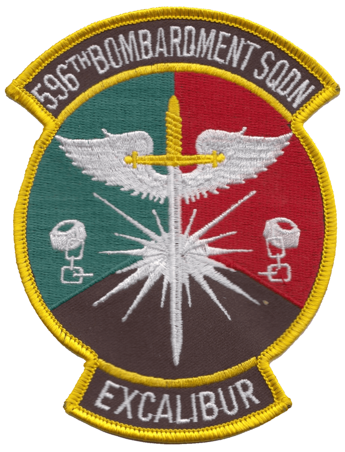 596th Bombardment Squadron 596 BS United States Air Force USAF ...
