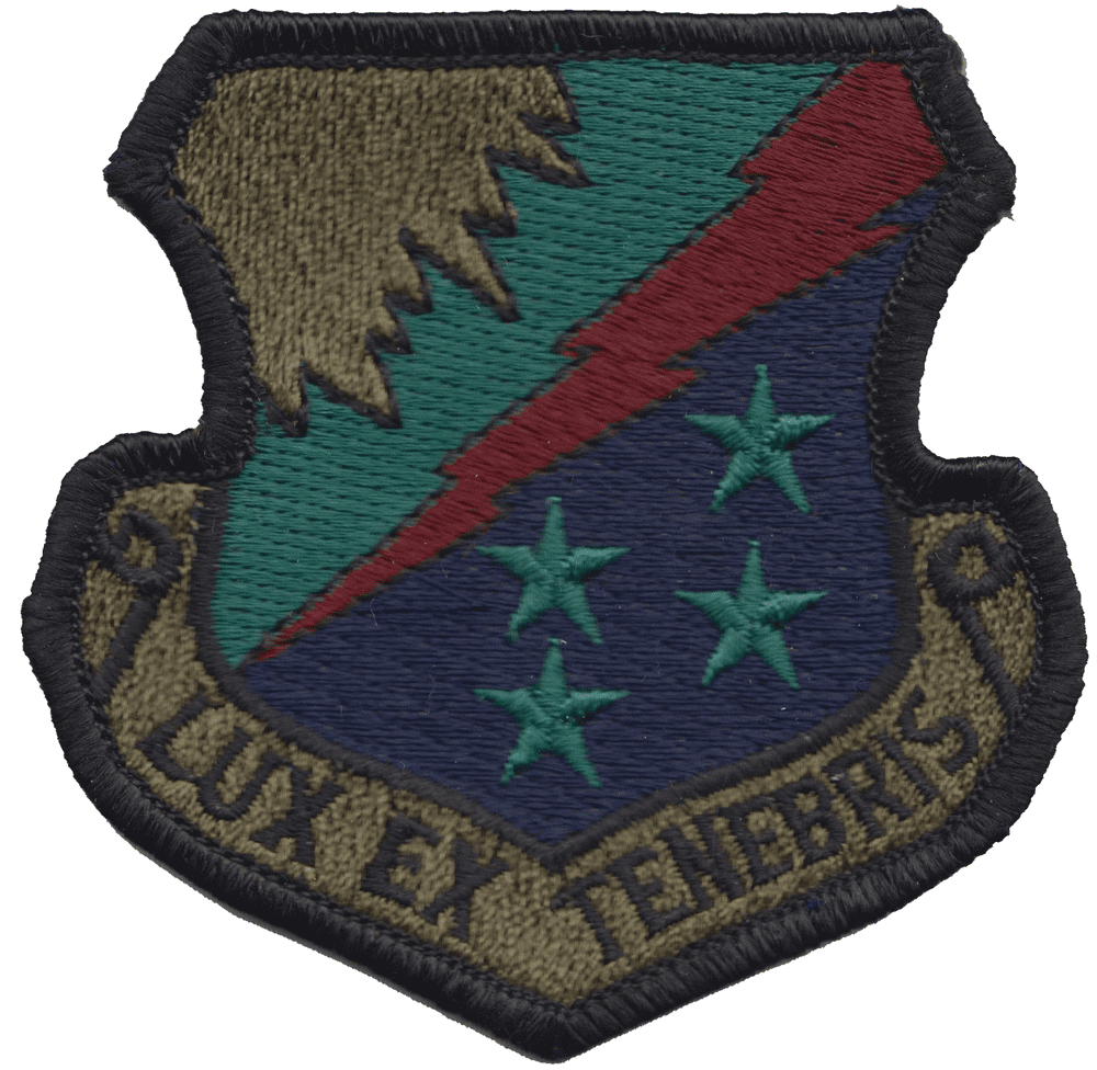 67th Cyberspace Wing United States Air Force USAF Subdued Embroidered Patch