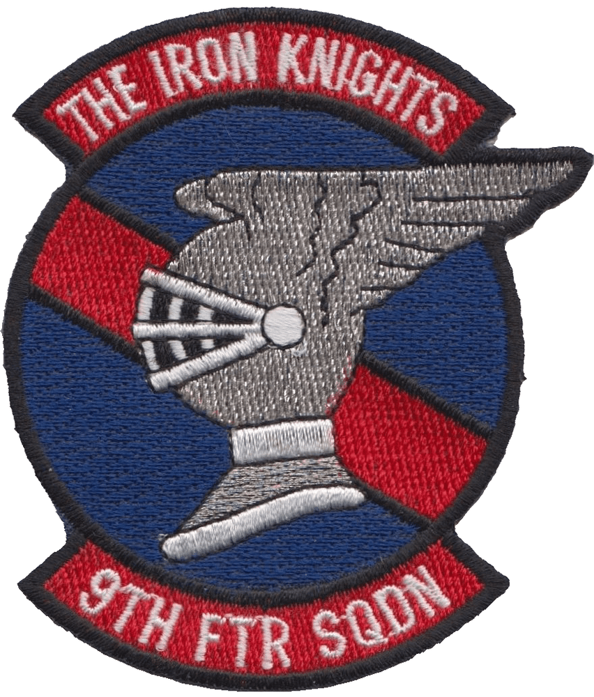 9th Fighter Squadron 9 FS United States Air Force USAF Embroidered Patch