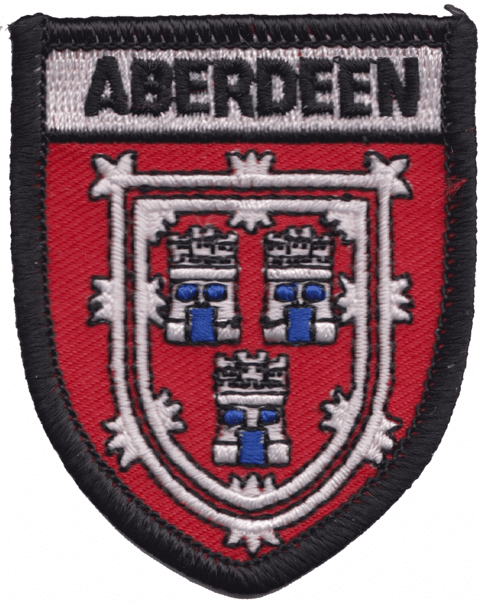 Aberdeen Embroidered Badge