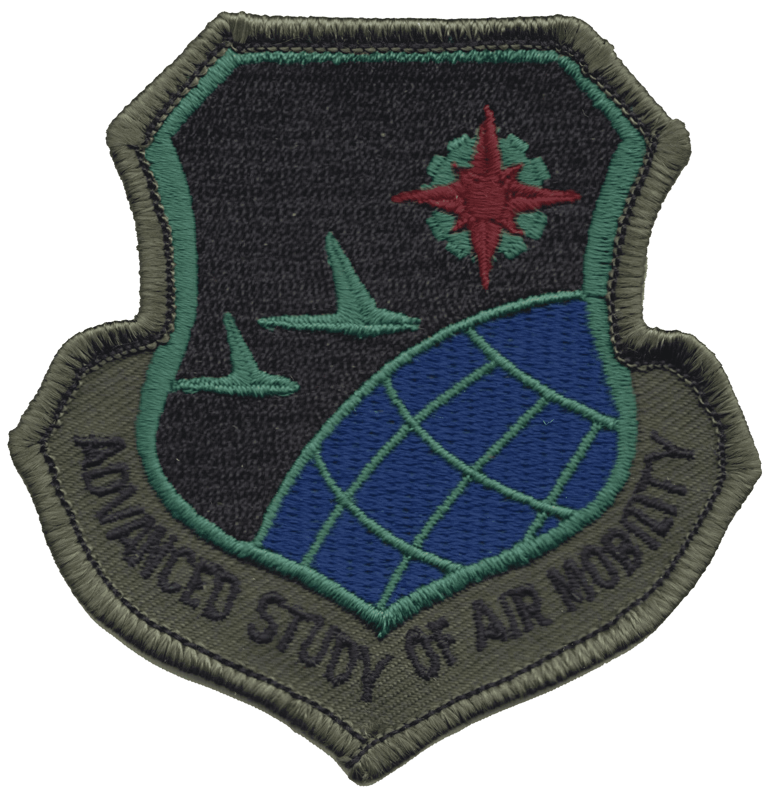 Advanced Study of Air Mobility United States Air Force USAF Embroidered ...