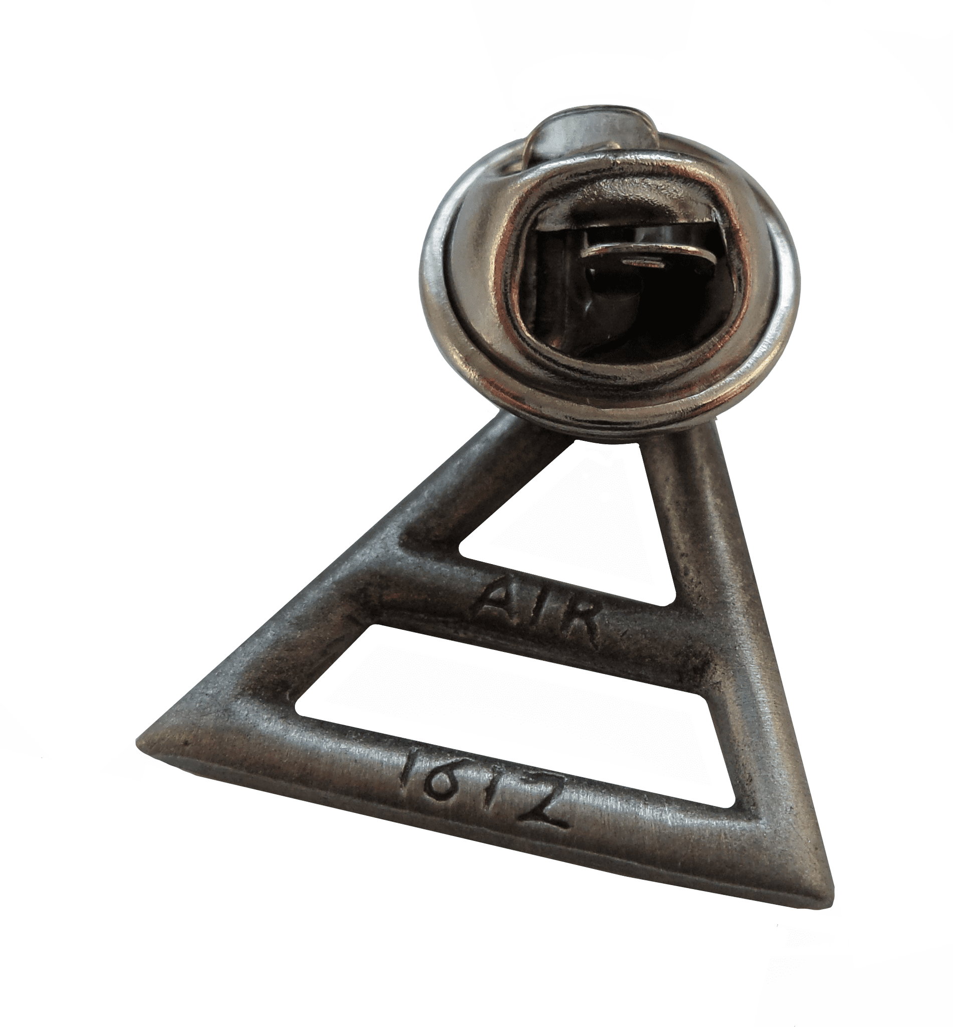 Air Alchemical Symbol Pewter Pin Badge