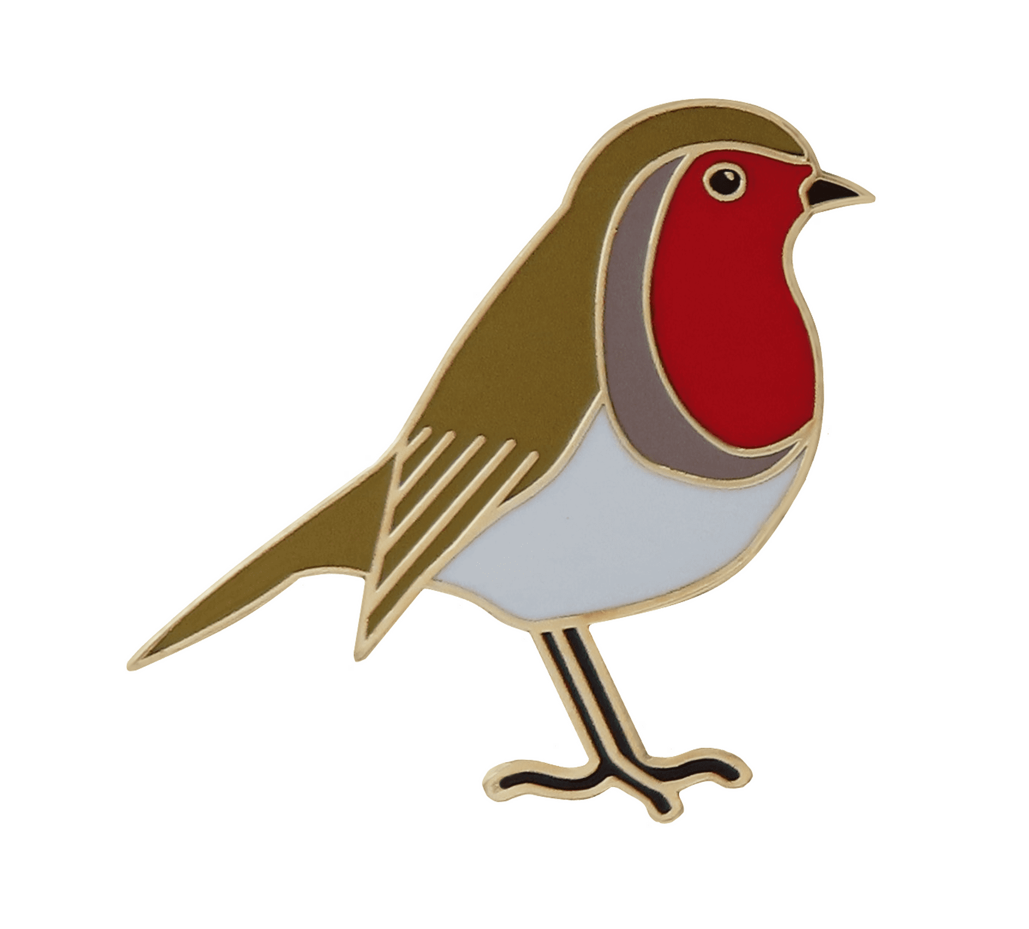 Altrincham Robin Pin Badge