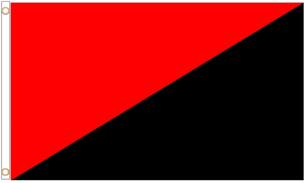 Anarchy Anarcho-Communism Anarcho-Syndicalism Polyester Flag