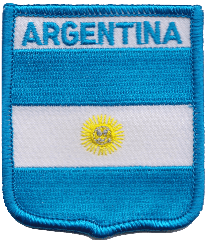 Argentina Embroidered Patch a155