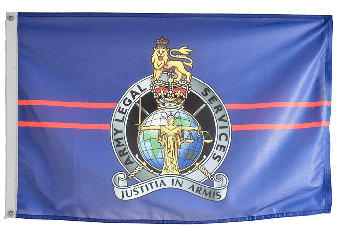 Army Legal Services British Army Flag with Eyelets
