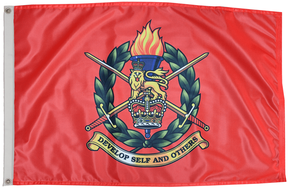 Army Recruiting Initial Training Command British Army Flag with Eyelets