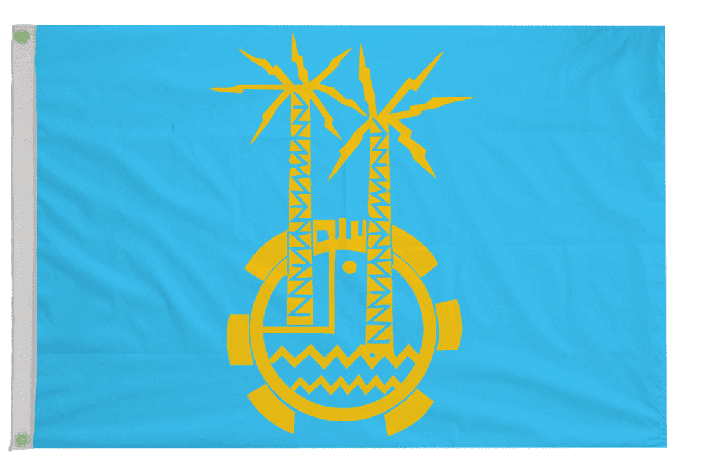Aswan Governorate Egypt Flag with Eyelets