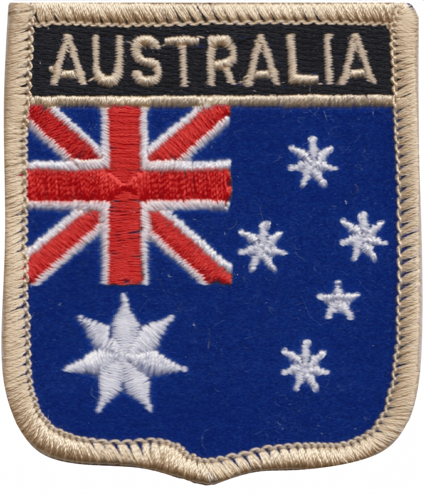 Australia Embroidered Patch a090