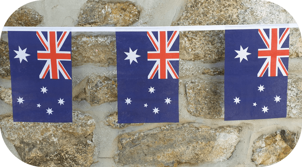 Australia Flag Bunting