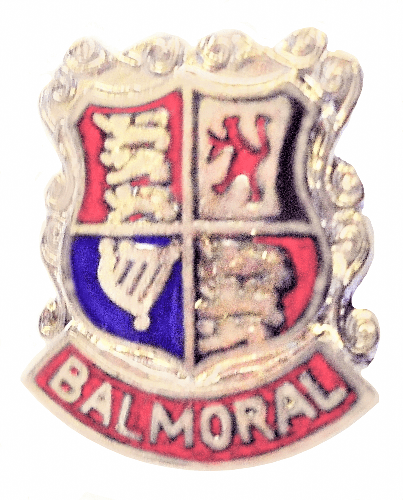 Balmoral Crest Pin Badge