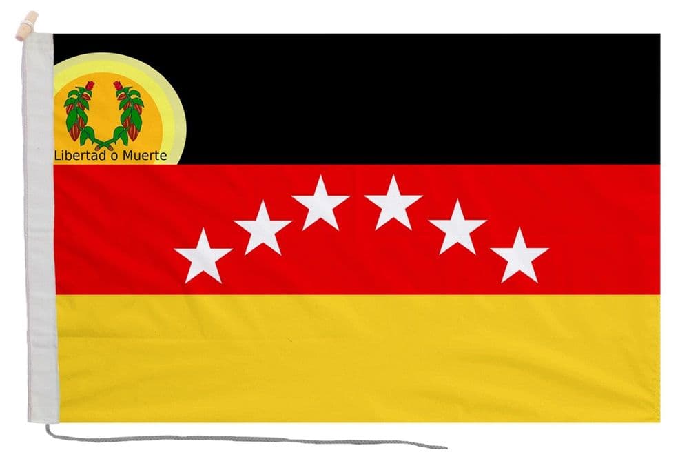 Bandera del Estado Miranda Miranda State Venezuela Flag with Rope & Toggle