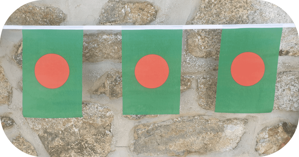 Bangladesh Flag Bunting