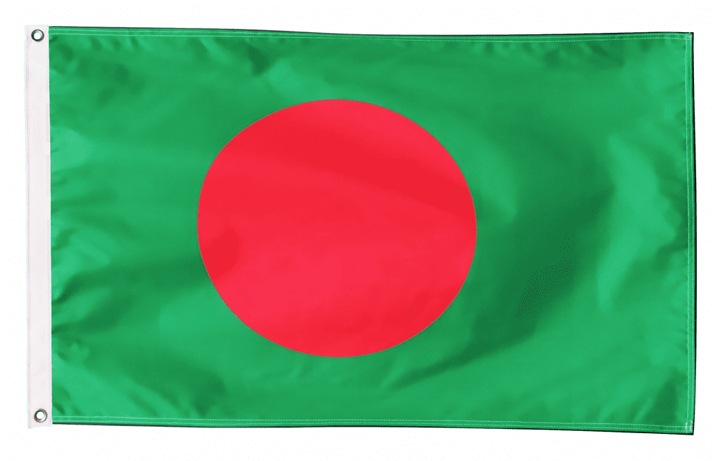 Bangladesh Flag with Eyelets