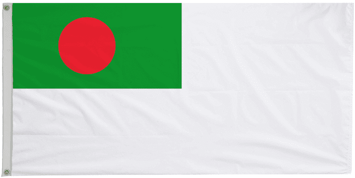 Bangladesh Naval Ensign Flag with Eyelets