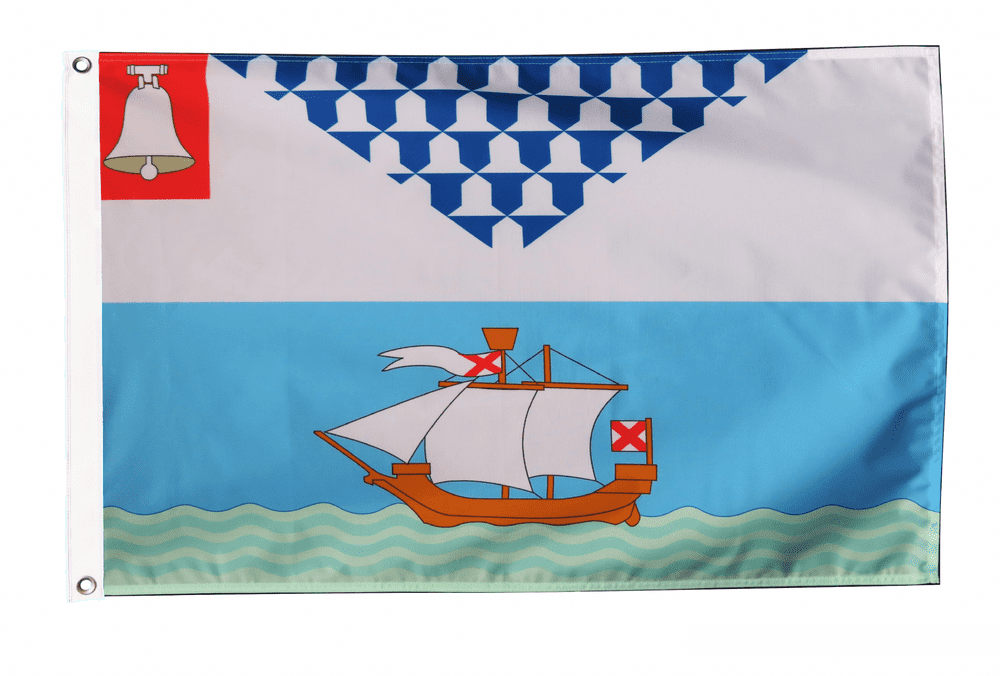 Belfast Flag with Eyelets