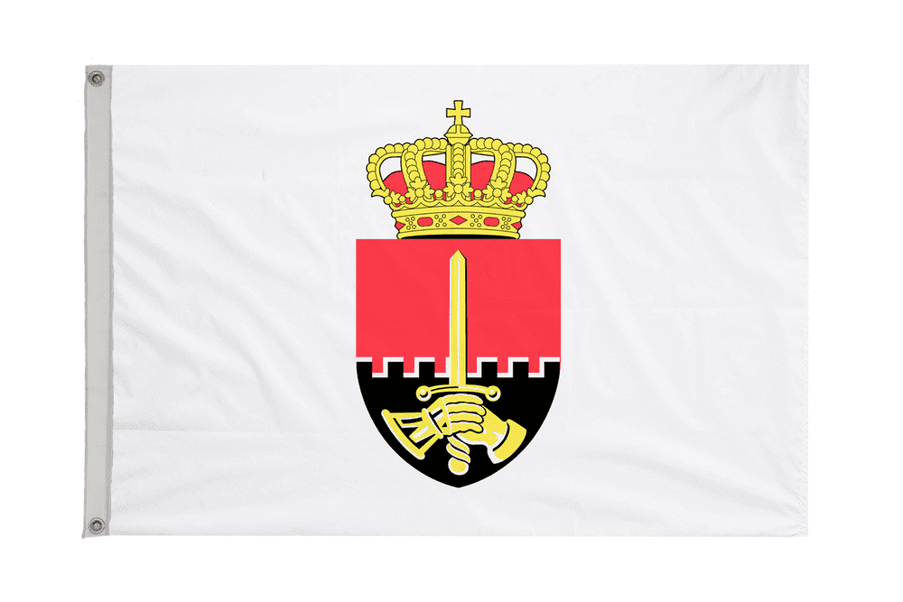 Belgian Army Flag with Eyelets