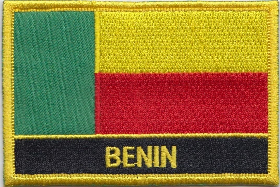 Benin Embroidered Rectangular Patch