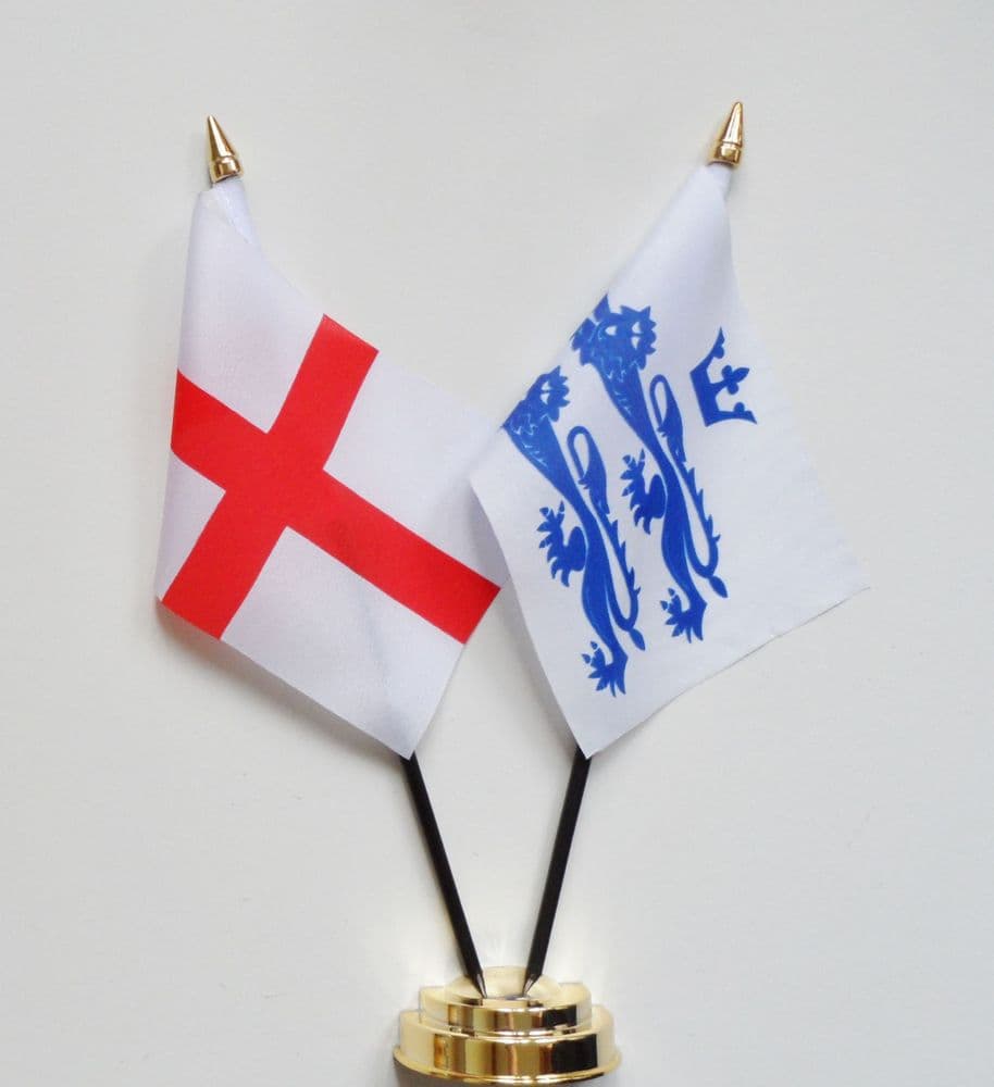 Berkshire County and England Friendship Table Flag