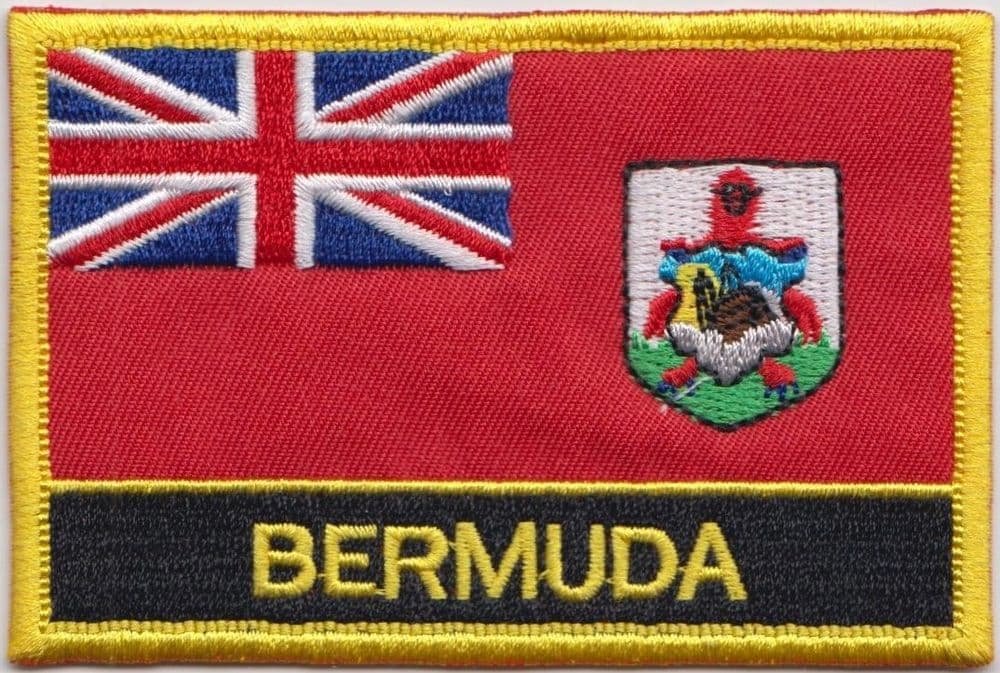 Bermuda Embroidered Rectangular Patch