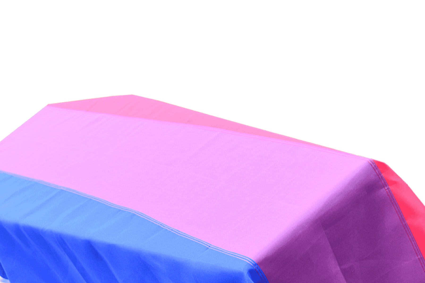 BISEXUAL BI-PRIDE FLAG COFFIN DRAPE