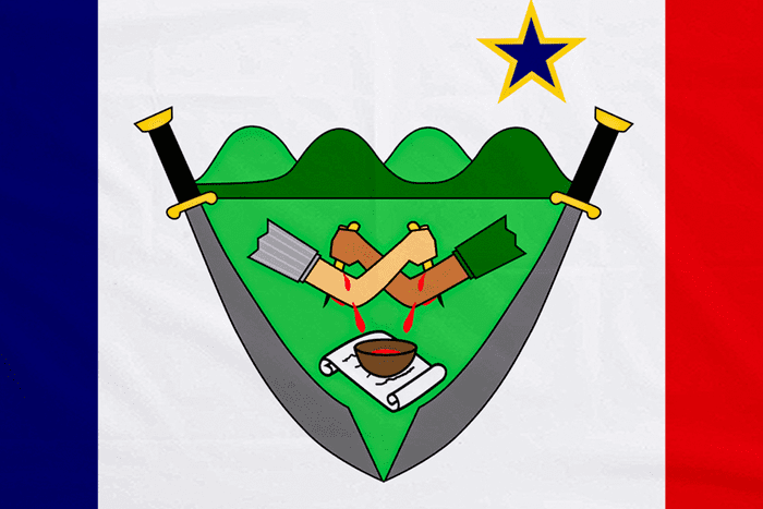 Bohol Province Philippines Flag with Eyelets