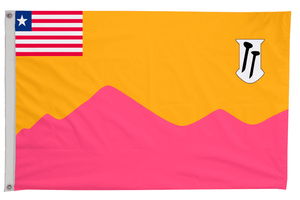 Bong Liberia Flag with Eyelets