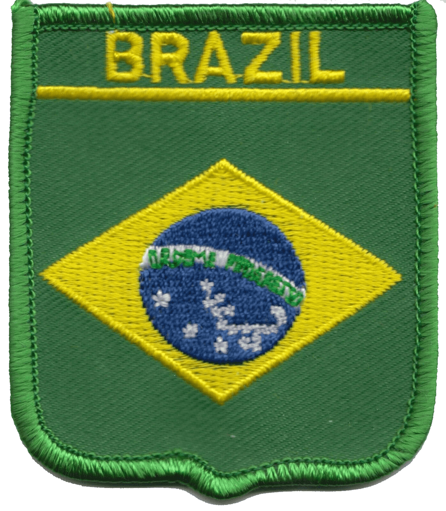 Brazil Embroidered Patch a123