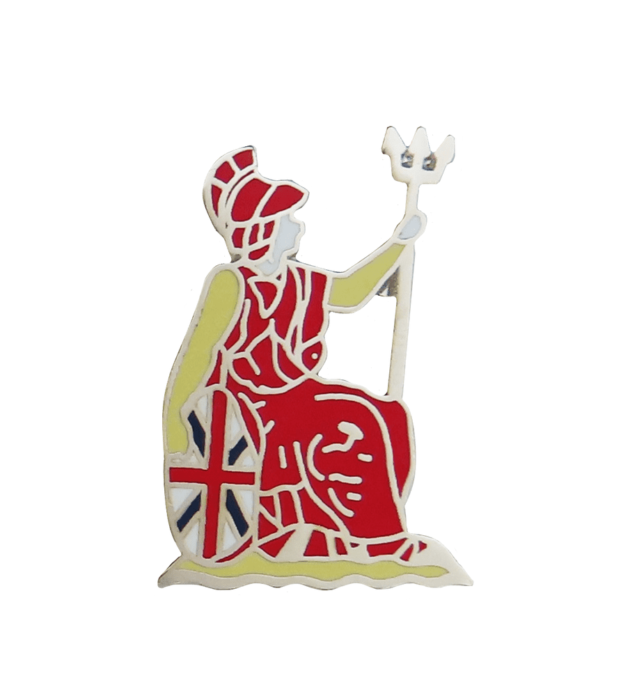 Britannia United Kingdom UK Great Britain Pin Badge