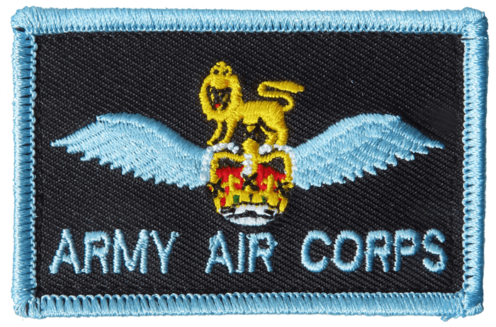 British Army Air Corps AAC Pilot Wings MOD Approved Embroidered Patch