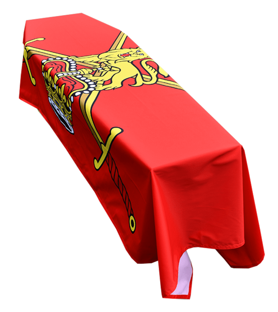 BRITISH ARMY FLAG PREMIUM COFFIN DRAPE
