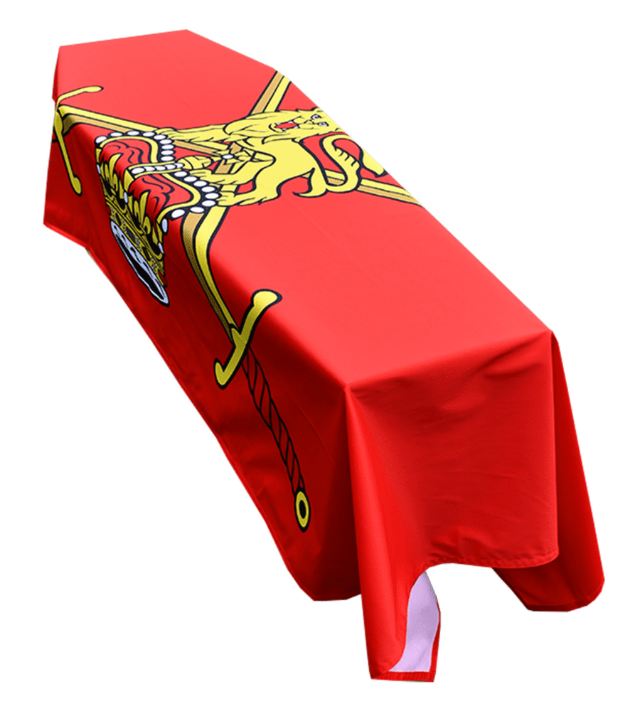 BRITISH ARMY FLAG PREMIUM COFFIN DRAPE