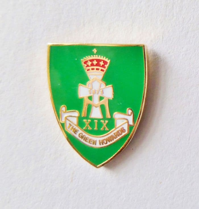 British Army Green Howards Pin Badge - 1704
