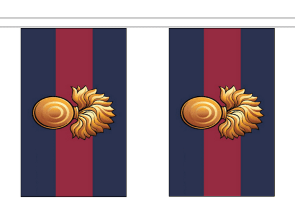 British Army - Grenadier Guards Flag 10m Bunting