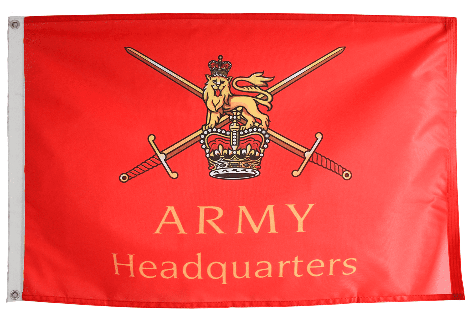British Army HQ Flag with Eyelets