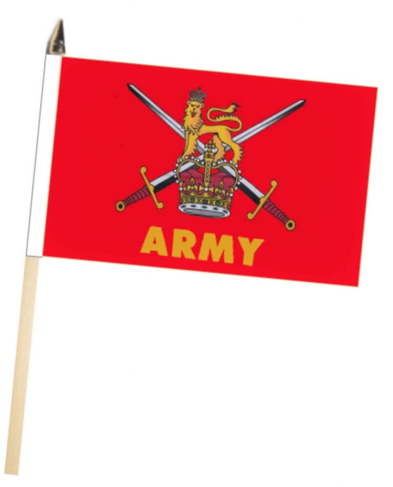British Army Large Hand Waving Flag