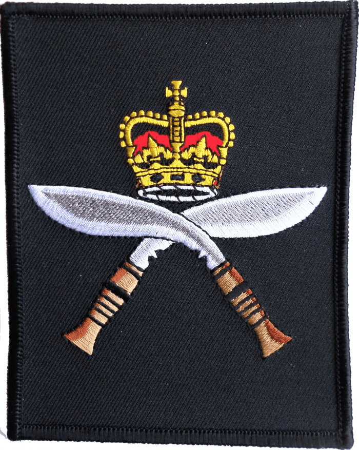 British Army Royal Gurkha Rifles MOD Approved Embroidered Patch