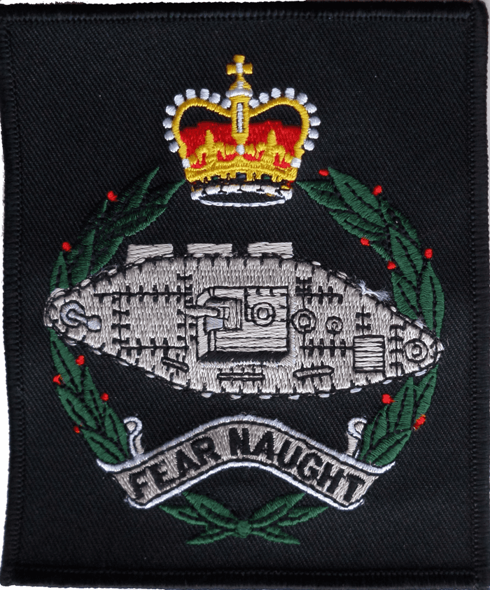British Army Royal Tank Regiment MOD Approved Embroidered Patch