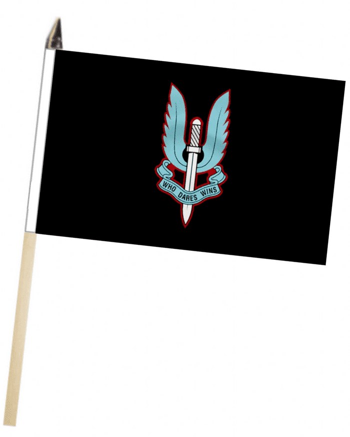 British Army SAS Large Hand Waving Flag