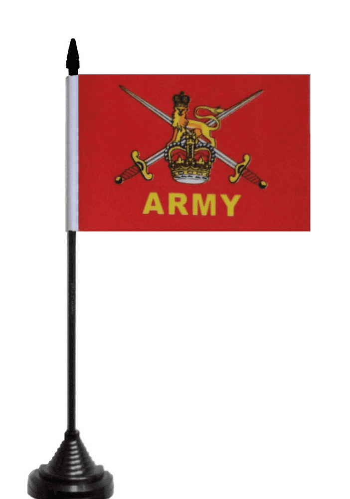 British Army Table Flag