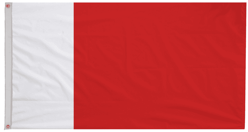 Buganda 1860 to 1876 and 1881 to 1890 Kingdom Uganda Flag with Eyelets