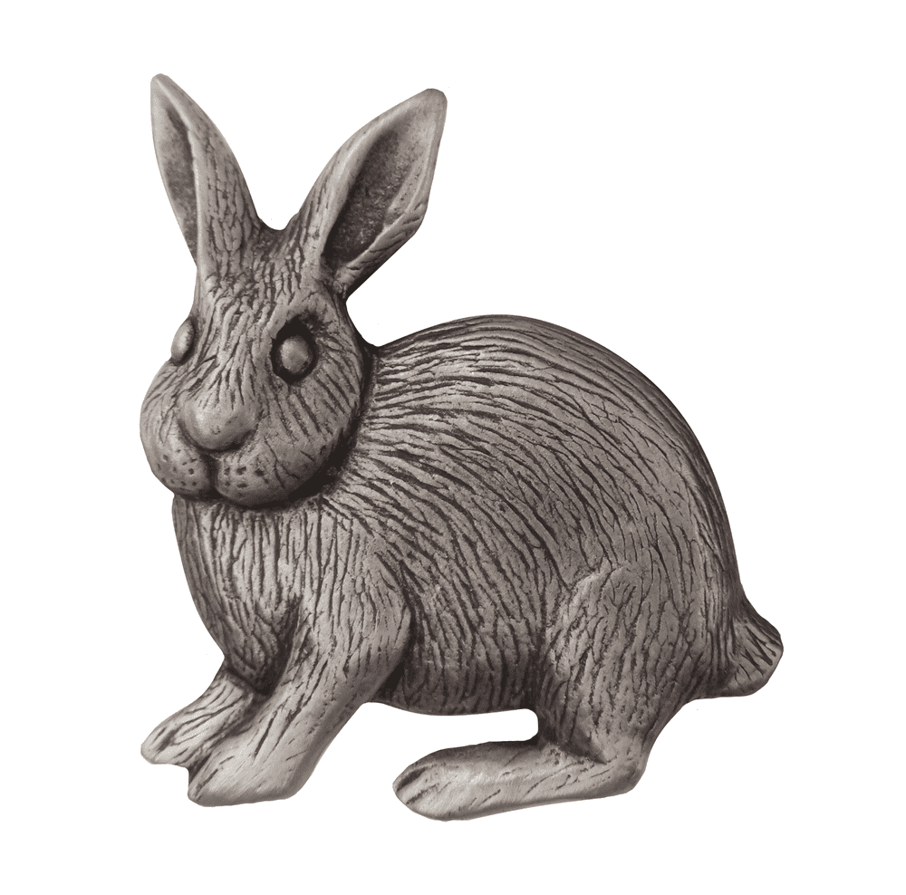 Bunny Rabbit Pewter Brooch