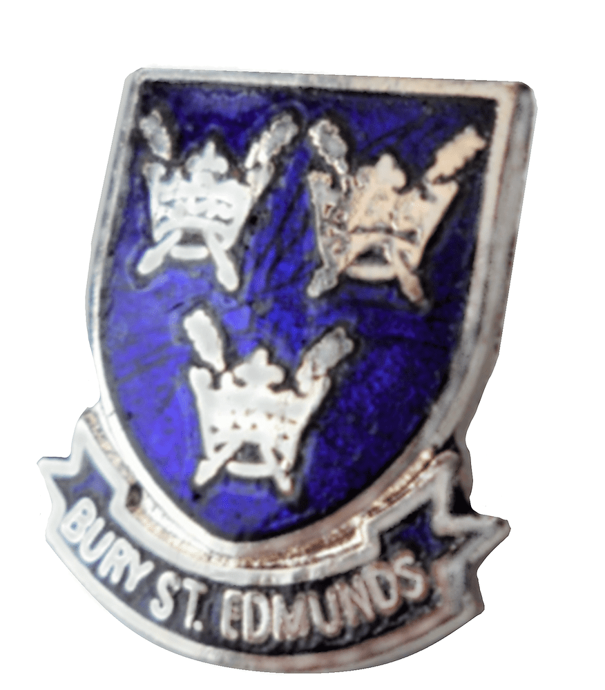 Bury St Edmonds Town Pin Badge