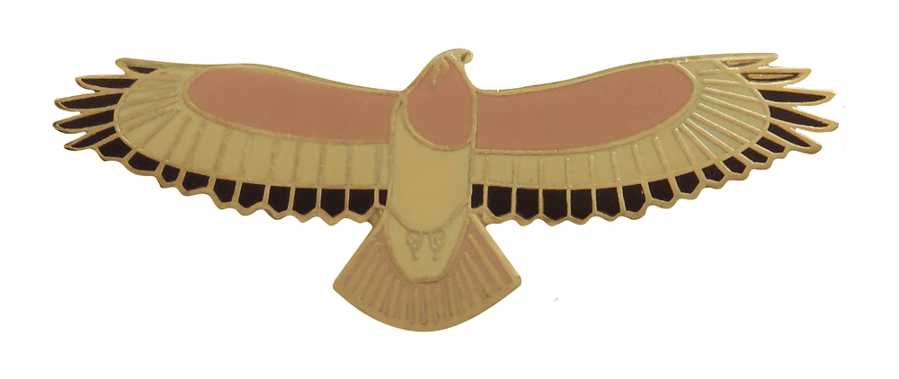 Buzzard Pin Badge