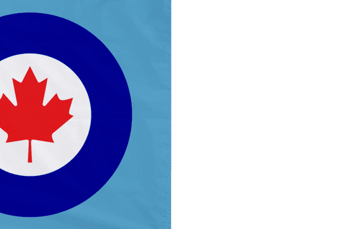 Canadian Air Command Flag with Eyelets
