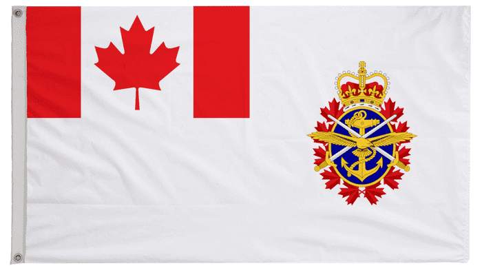Canadian Chief of the Defence Staff Flag with Eyelets