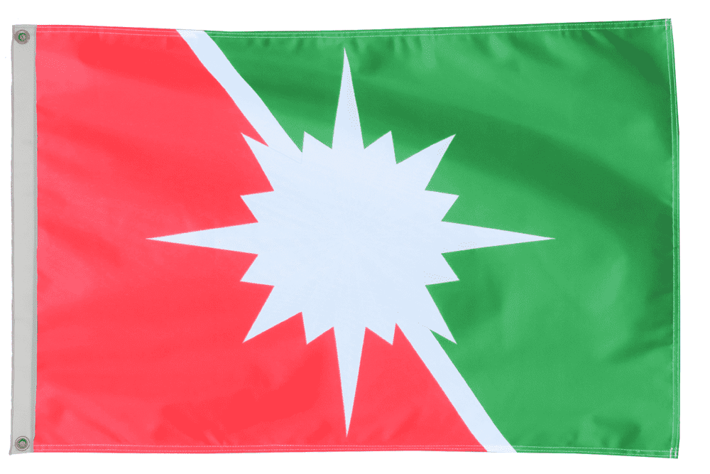 Canadian Intelligence Branch Camp Flag with Eyelets